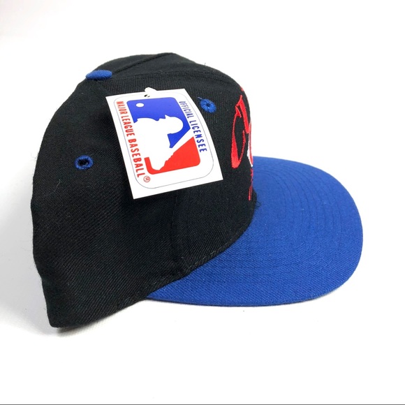 Signatures | Accessories | Vtg Signatures Chicago Cubs Snapback Hat ...